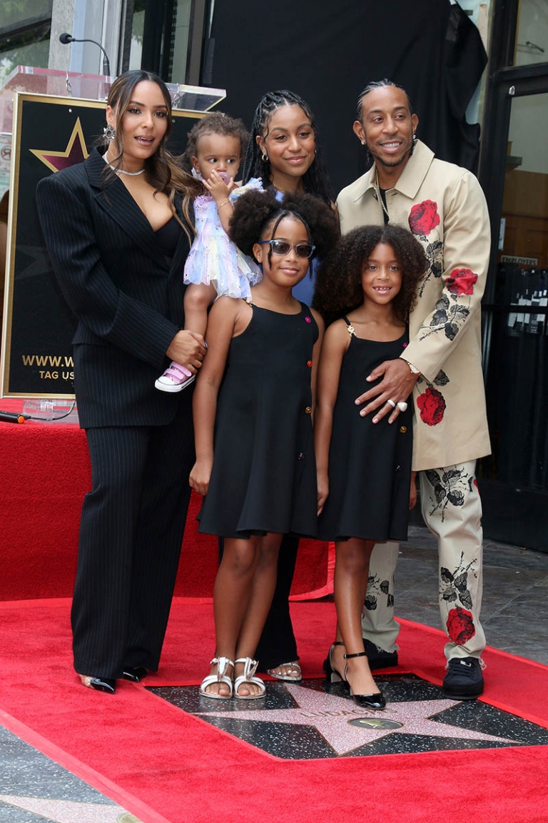 Ludacris’s wife Eudoxie and his 4 daughters attend Luda’s Hollywood ...