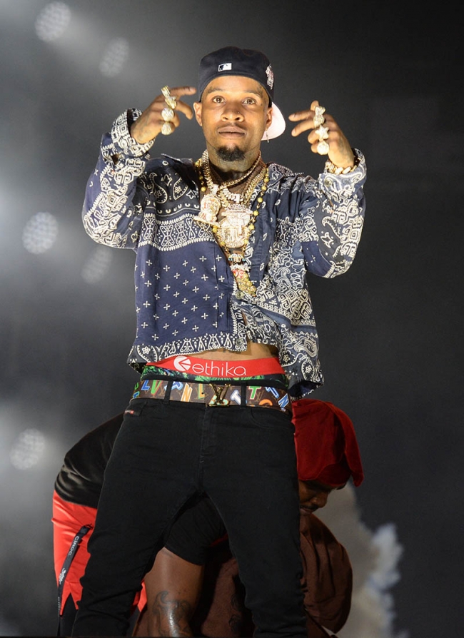 MIAMI GARDENS, FL – JULY 25: Tory Lanez performs during Rolling Loud ...
