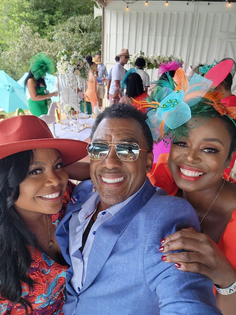 (L-R): Angie Walker, James Walker, and Precious Anderson, Esq. attend ...
