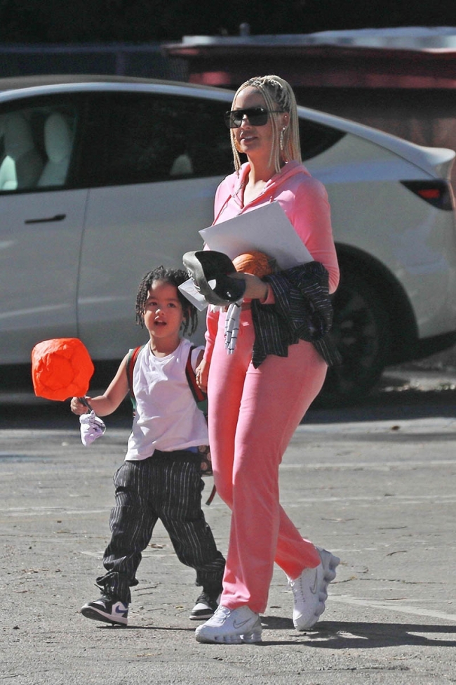 Amber Rose lets 4-year-old son Slash drink coffee ‘every morning ...