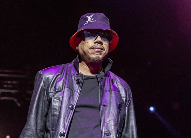 DETROIT, MICHIGAN – MARCH 06: DeVante Swing of Jodeci performs onstage ...