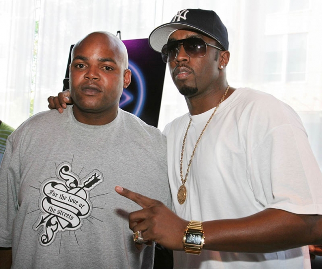 Harve Pierre and Sean Puffy Combs at Lotus Atlanta, Ga. Credit: Sandra ...