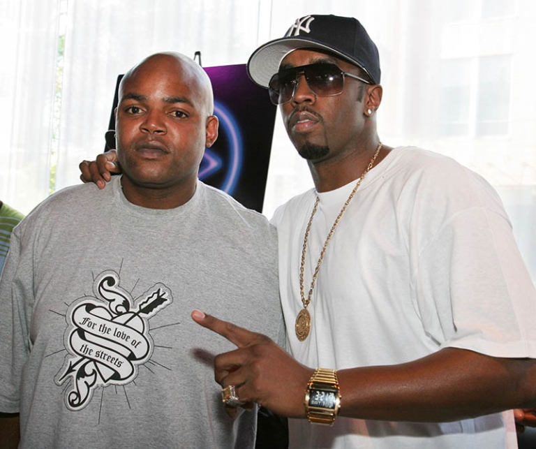 Harve Pierre and Sean Puffy Combs at Lotus Atlanta, Ga. Credit: Sandra ...