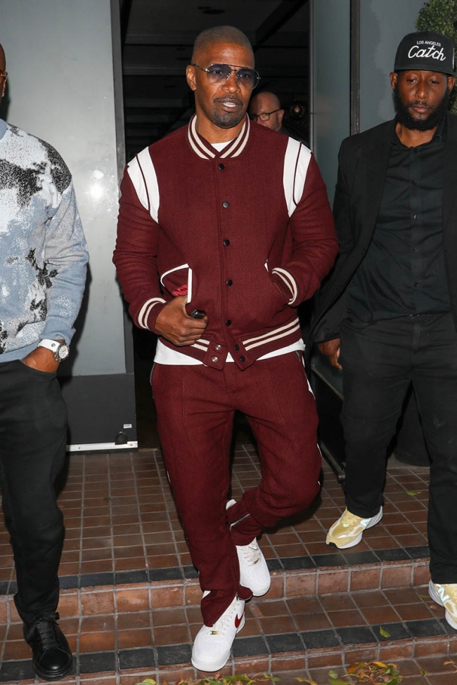 West Hollywood, CA – Actor Jamie Foxx is spotted heading home after ...