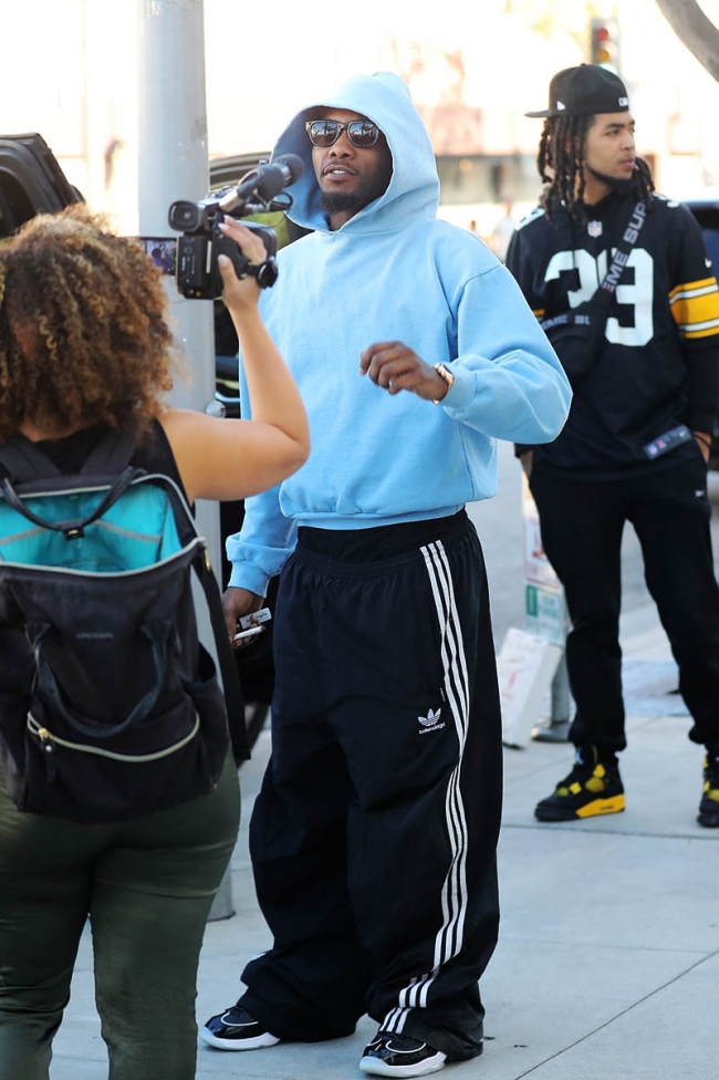 Beverly Hills, CA – *EXCLUSIVE* – Rapper Offset and his crew had a ...