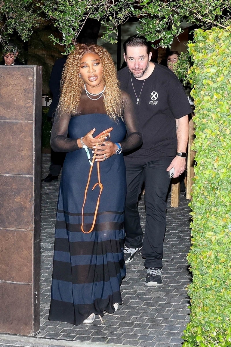 *EXCLUSIVE* Serena Williams and her husband, Alexis Ohanian, were seen ...