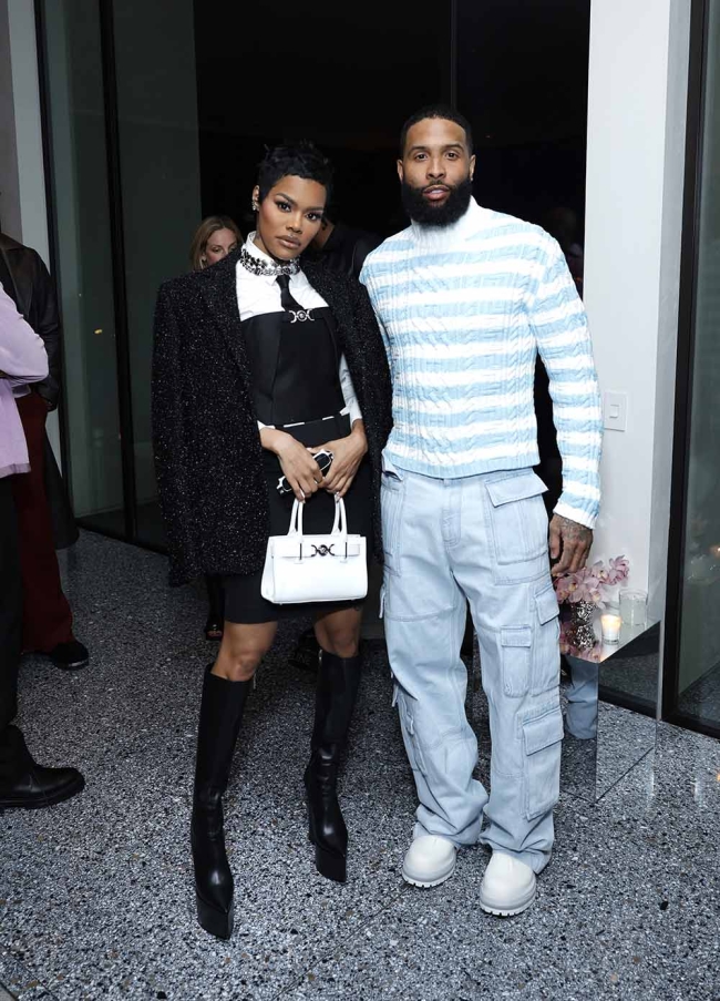 Odell Beckham Jr. Enjoys Date Night with His Mom – Sandra Rose