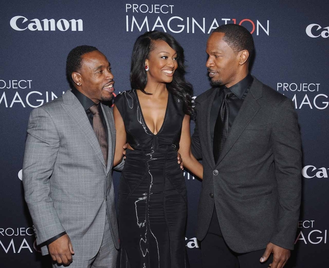 NEW YORK, NY – OCTOBER 24: (L-R) Actor Tyrin Turner, actress Nichole Galicia and actor and debut ...