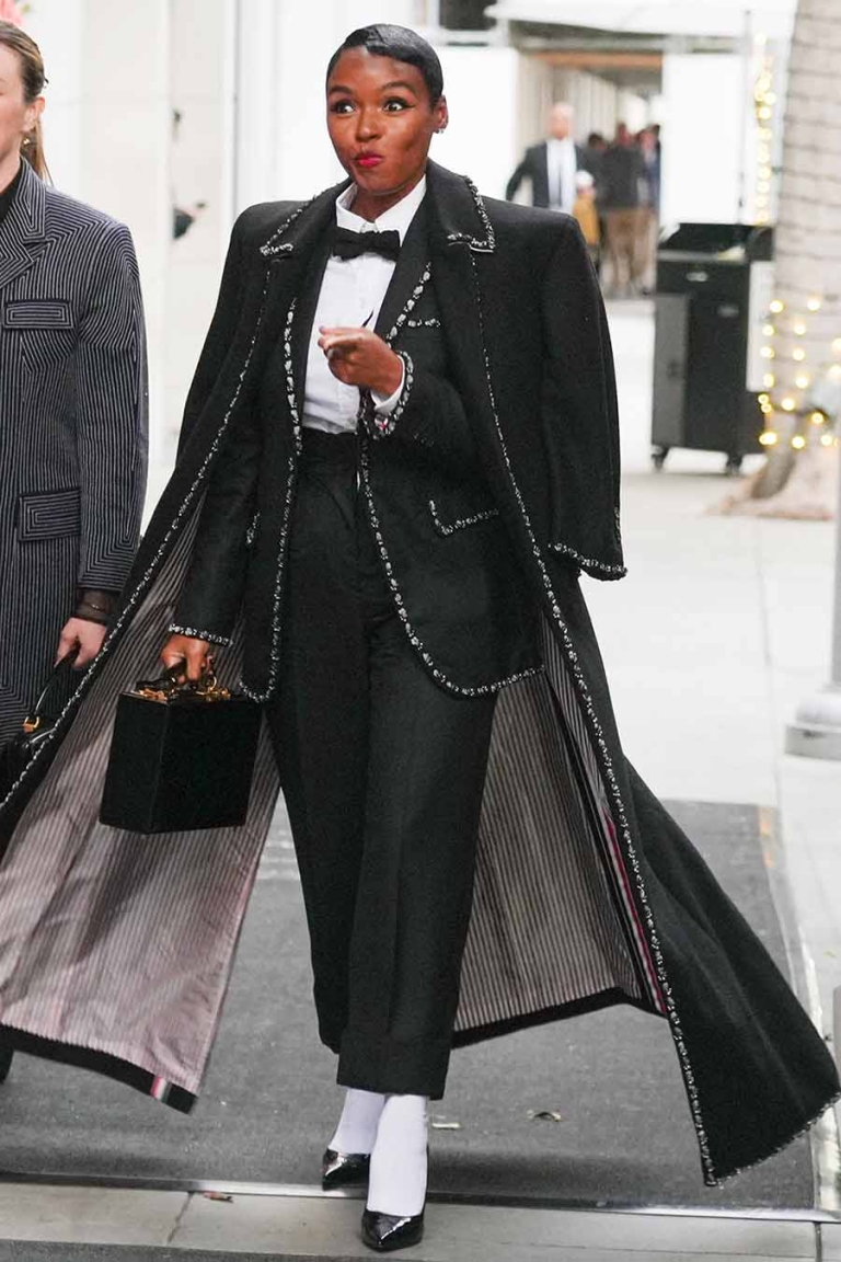 PICS: Janelle Monáe Attends Thom Browne Dinner at Mr. Chow – Sandra Rose
