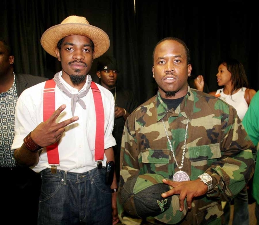 Outkast members Andre 3000 and Big Boi attend Vibefest music festival ...