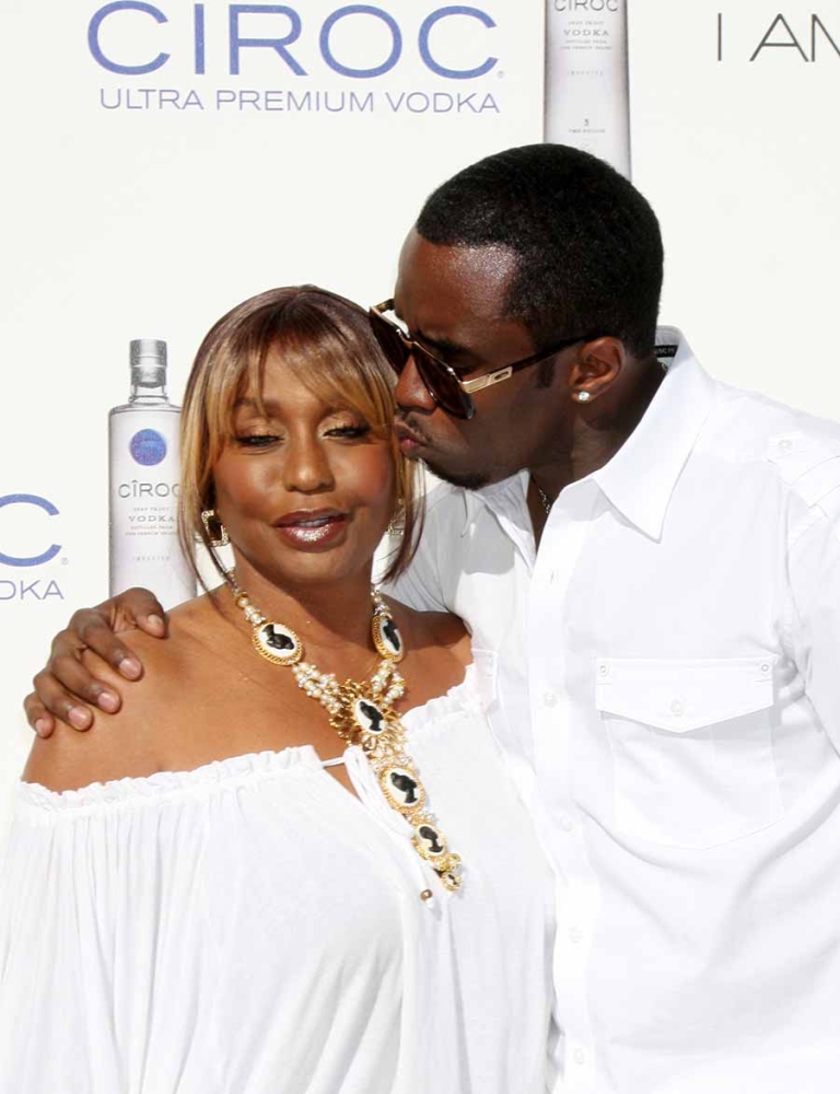 Janice Combs and her son Sean ‘Diddy’ Combs attend the Annual White ...