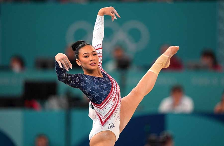 July 30 2024: Sunisa Lee competes on Day 4 of the Olympic Games at ...
