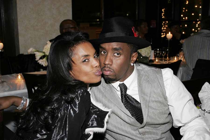 Kim and Sean Combs at Kim Porter’s Surprise Birthday Party in Atlanta ...