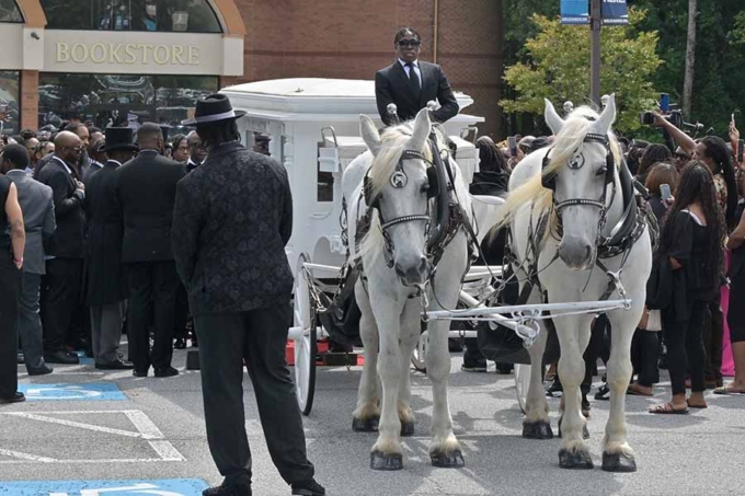 Friends and Family Attend Rapper Rich Homie Quan’s Homegoing Service ...