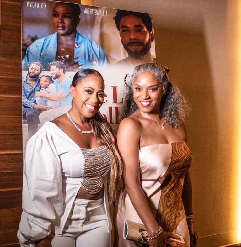 Tressa Smallwood and guest attend the Atlanta premiere of “The Lost ...