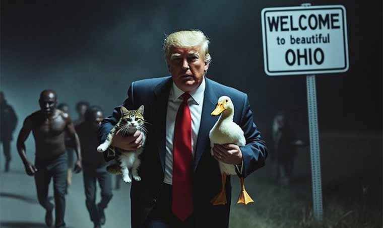 Here’s the story behind the viral Trump cat & duck memes – Sandra Rose