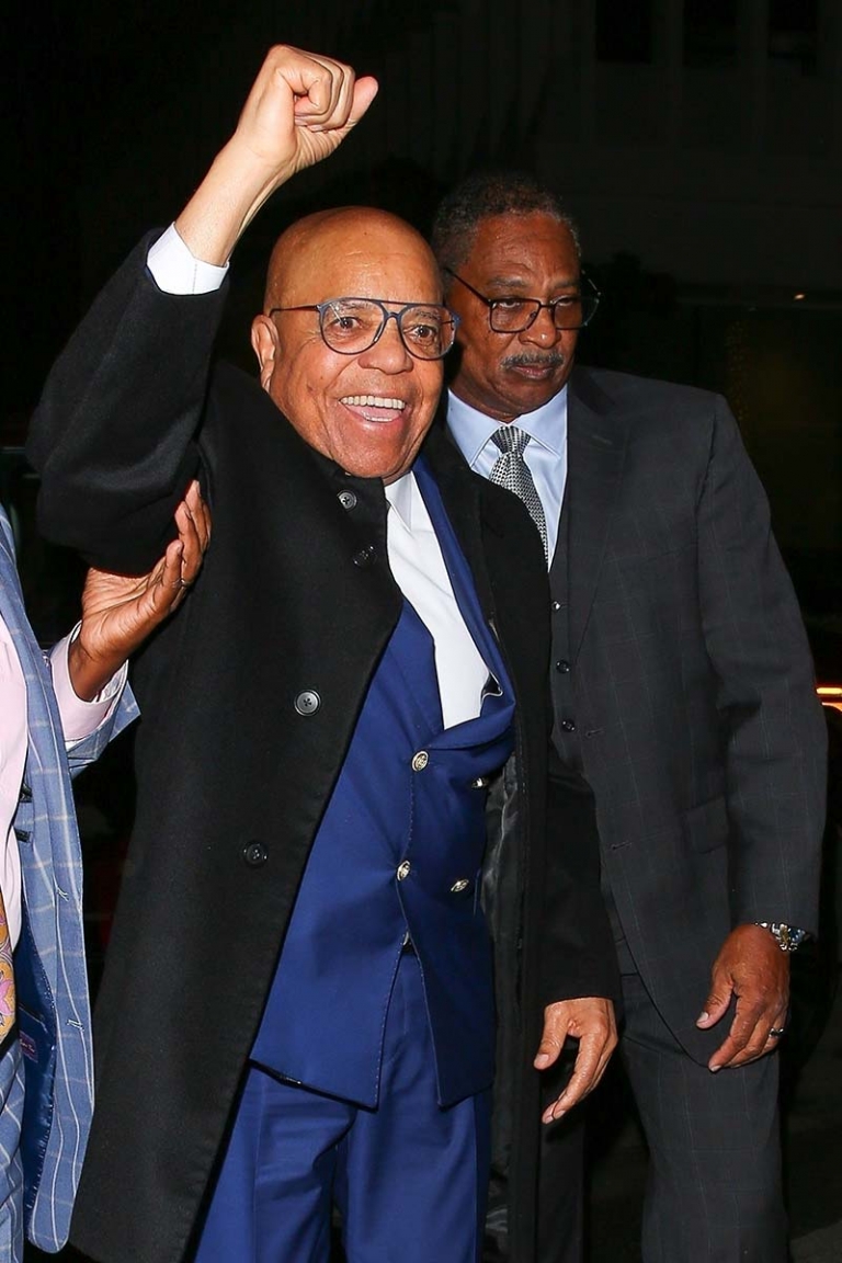 Beverly Hills, CA – *EXCLUSIVE* – Berry Gordy attends his 95th birthday ...