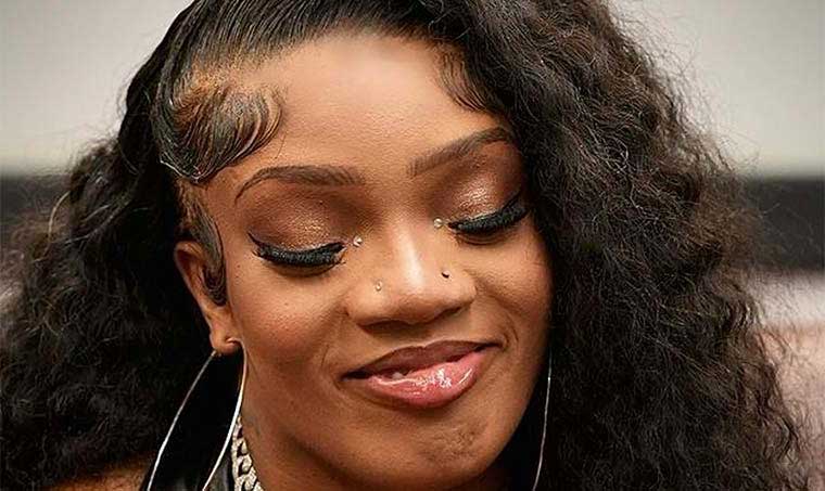 GloRilla Shows Off New Hair Growth After Taking Down Her Braids ...