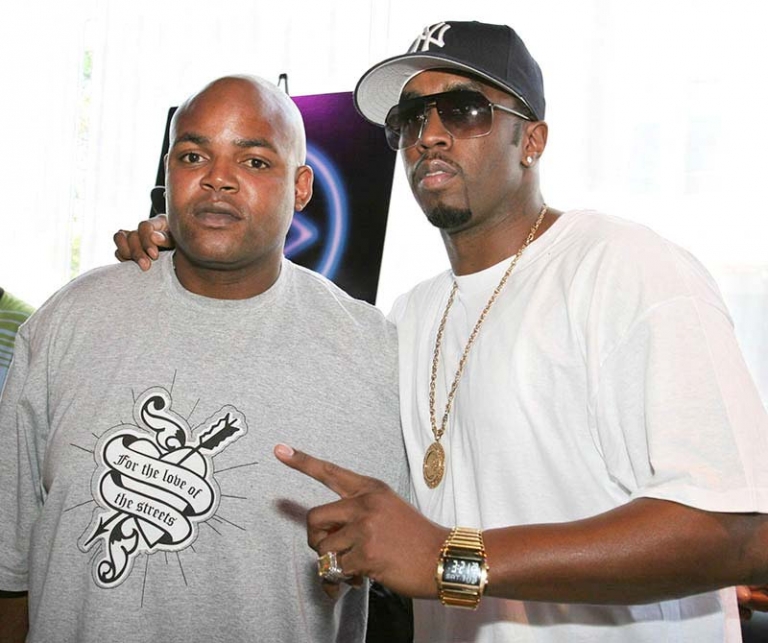 Harve Pierre and Sean Puffy Combs at Lotus Atlanta, Ga. Credit: Sandra ...