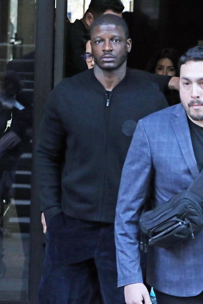 Los Angeles, CA – A$AP Relli leaves a Los Angeles court after ...
