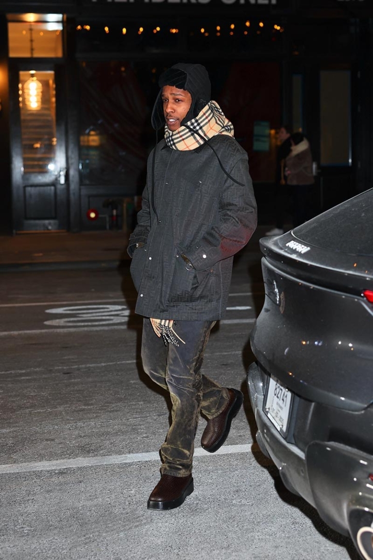 New York, NY – *EXCLUSIVE* – Rapper A$AP Rocky was spotted out and ...