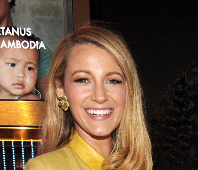 NEW YORK, NY – JUNE 03: Blake Lively at the CHIME FOR CHANGE One-Year ...