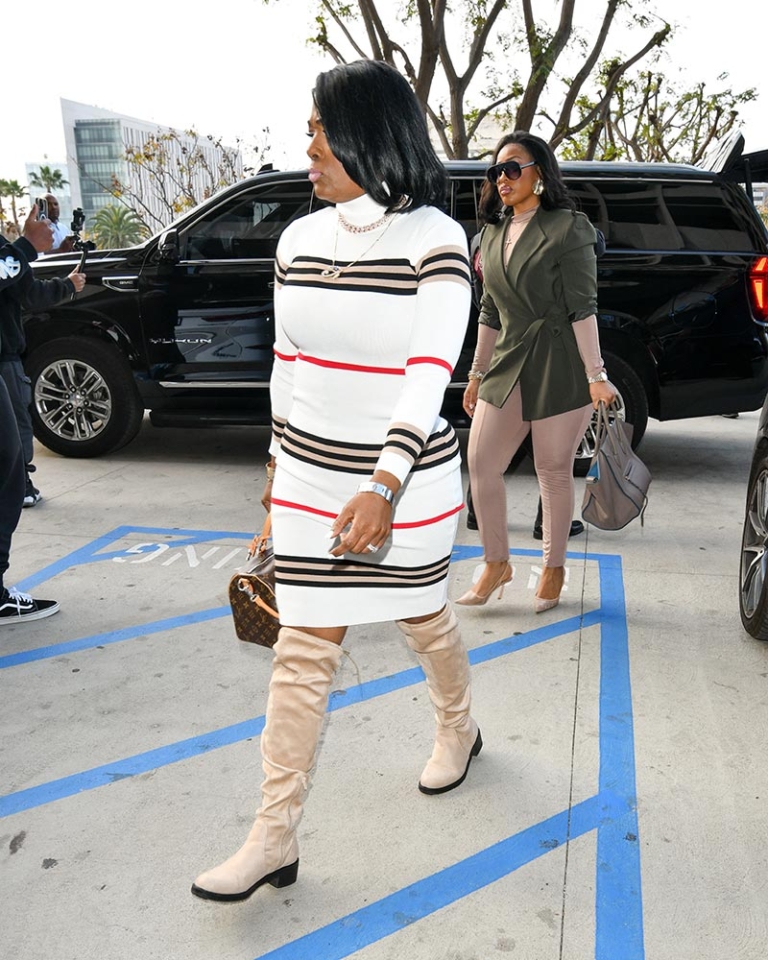 LOS ANGELES, CA – JANUARY 28: A$AP Rocky’s mother, Renee Black and his ...