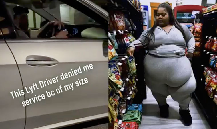 Obese rapper sues Lyft ride-share company after a driver denied service ...
