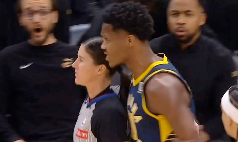 NBA star ejected for bumping female referee sparks debates about women ...