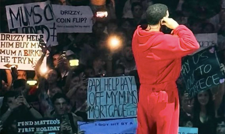 Photo of Drake fans at concert in Australia goes viral – Sandra Rose