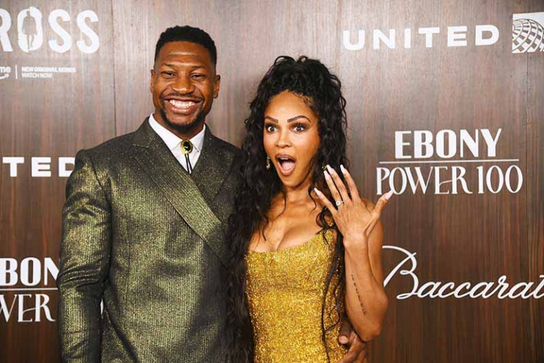 Off the Market: Meagan Good and Jonathan Majors Are Married! – Sandra Rose