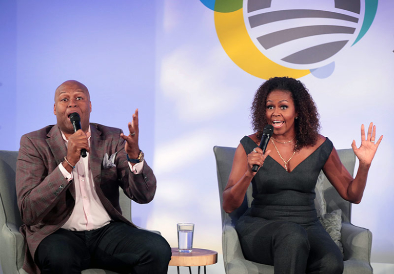 Michelle Obama and brother Craig talk divorce on new podcast | Sandra Rose