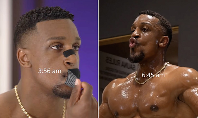 Ashton Hall reacts to people copying his morning routine videos ...