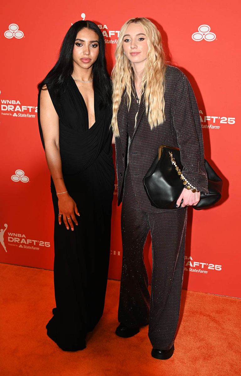 Azzi Fudd, Paige Bueckers at The WNBA Draft 2025 held at The Shed on ...