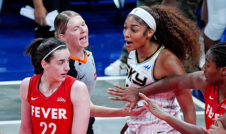 The WNBA investigating racial slurs toward Angel Reese that never ...