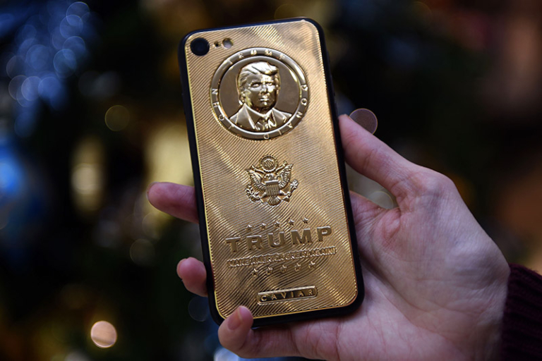 Trump Mobile Offers Gold Trump Phone for $499 with $47/Month Unlimited ...