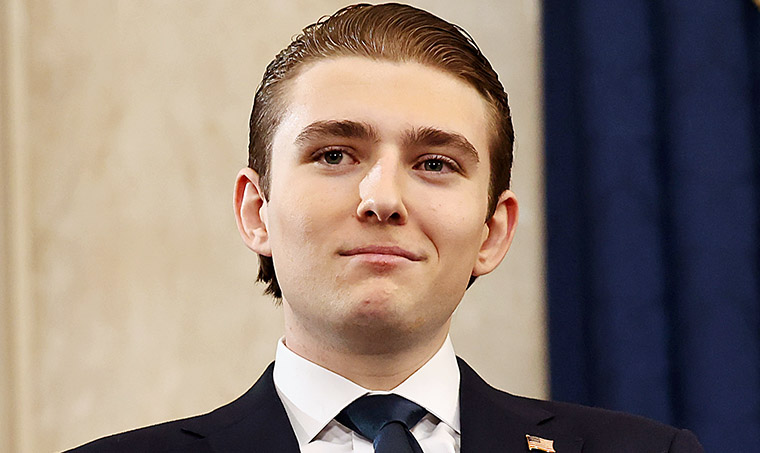 Barron Trump, 19, Earned $40 Million Selling Cryptocurrency – Sandra Rose
