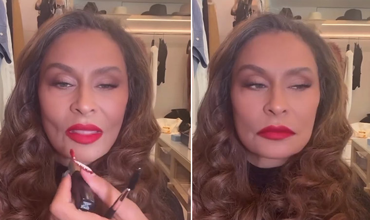 Beyoncé’s Daughter, Blue Ivy, Does Tina Knowles’ Make-Up – Sandra Rose