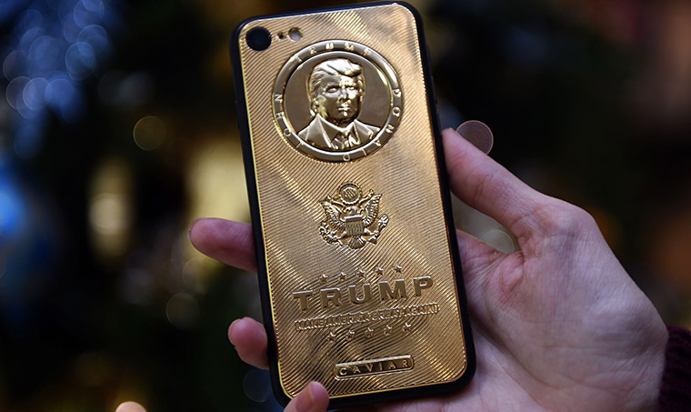 Trump Mobile Offers Gold Trump Phone for $499 with $47/Month Unlimited ...