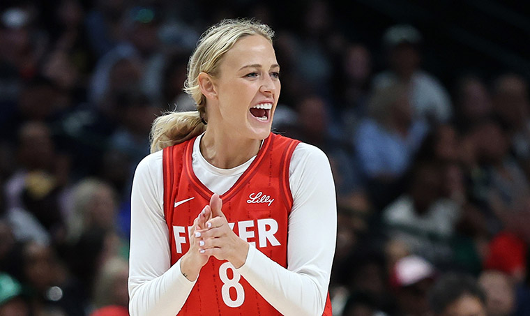 Indiana Fever star Sophie Cunningham says WNBA players don’t want to play in Detroit or ...