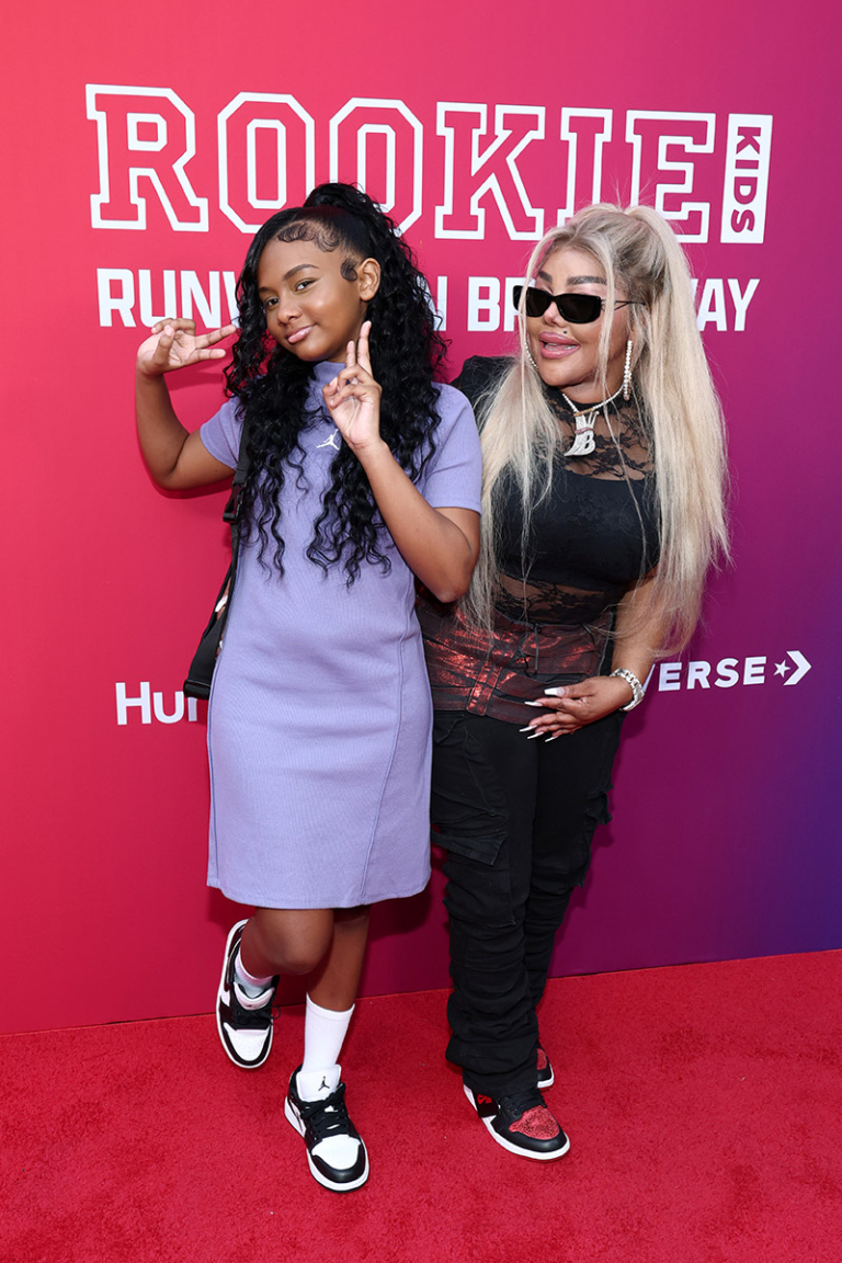 NEW YORK, NEW YORK – SEPTEMBER 18: (L-R) Royal Reign and Lil’ Kim ...