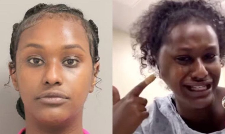 Viral ‘Brick Lady’ Roda Osman Found Guilty of GoFundMe Theft, Sentenced ...