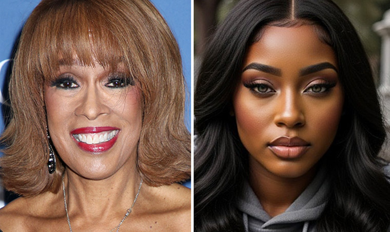 Gayle King Sits Down for Exclusive Interview with Creator of AI Singer ...