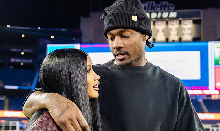 Cardi B Claps Back After Fans Mock Her Over Stefon Diggs Spending ...