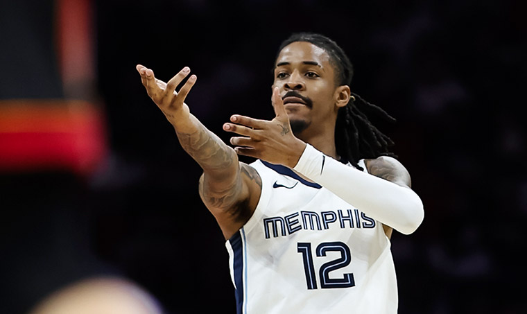 Ja Morant Ejected for Making Gun Gestures Toward Referee After No-Call ...